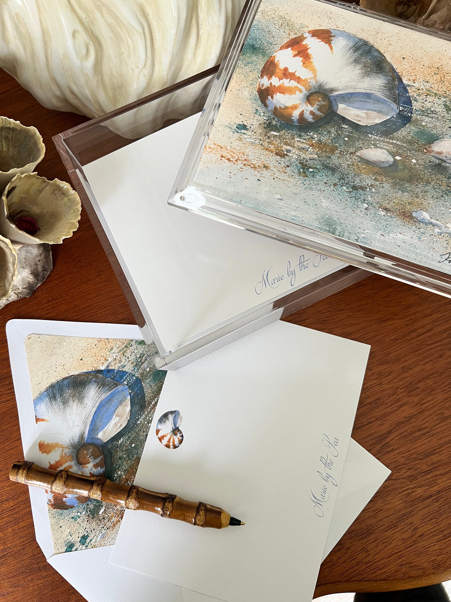 Marie by the Sea 5" x 7" Print – Kat McCall Papers